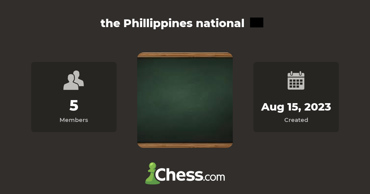 the Phillippines national - Chess Club - Chess.com