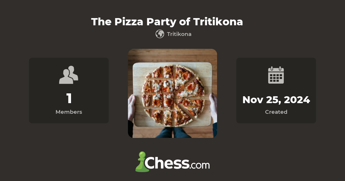 The Pizza Party of Tritikona - Chess Club - Chess.com