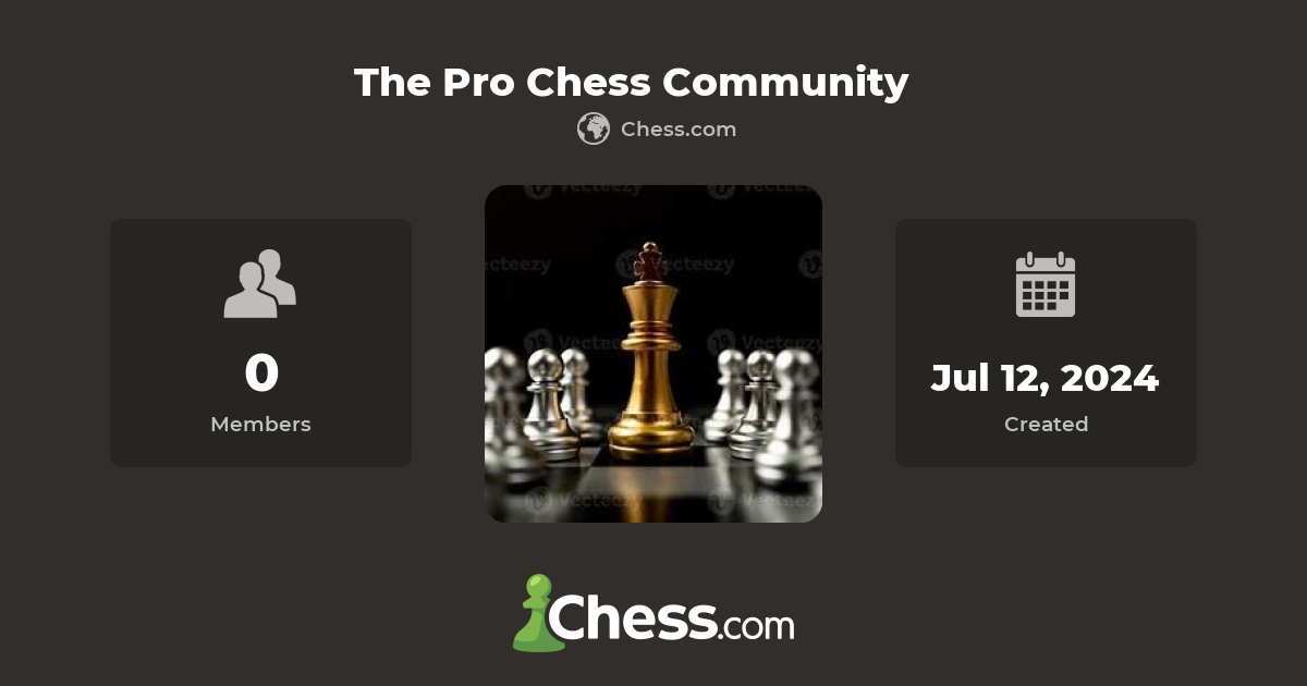 The Pro Chess Community - Chess Club - Chess.com