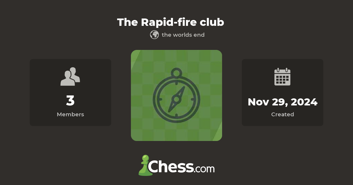 The Rapid-fire club - Chess Club - Chess.com