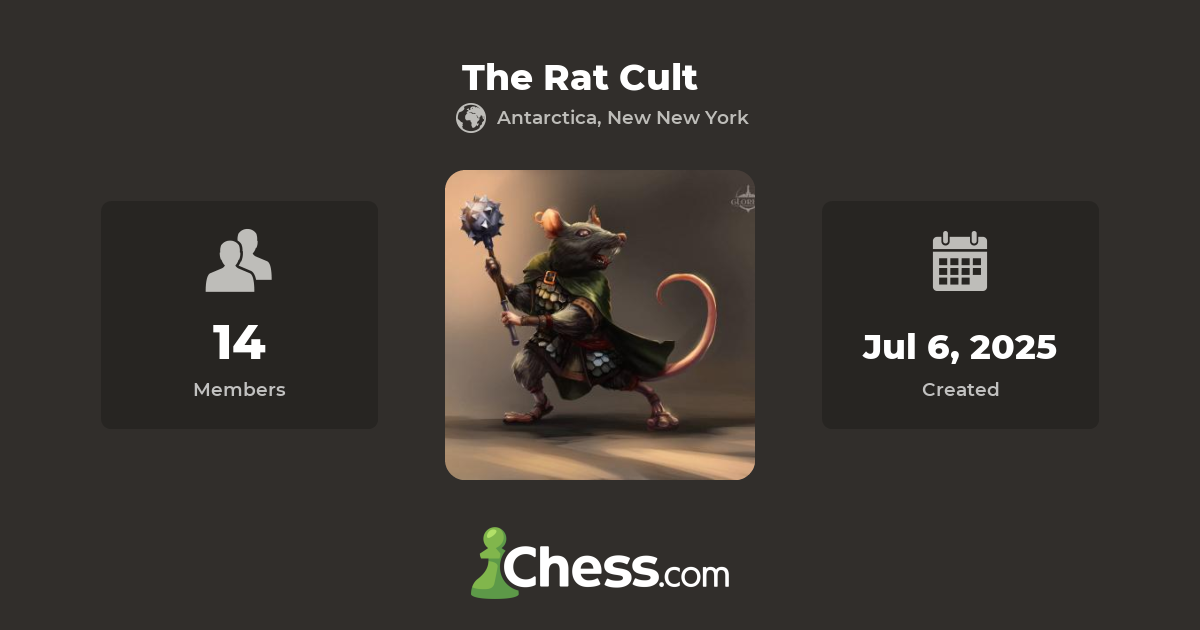 The Rat Cult - Chess Club - Chess.com