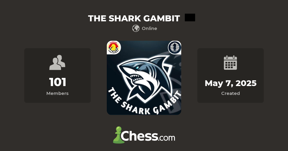 THE SHARK GAMBIT - Chess Club - Chess.com