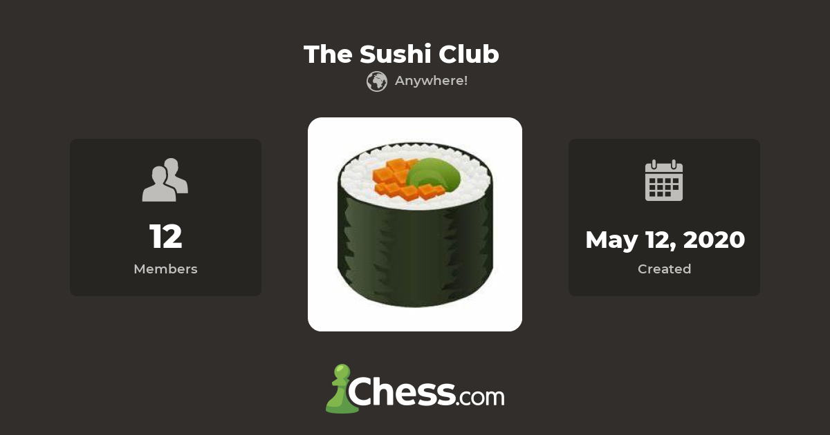 The Sushi Club - Chess Club - Chess.com