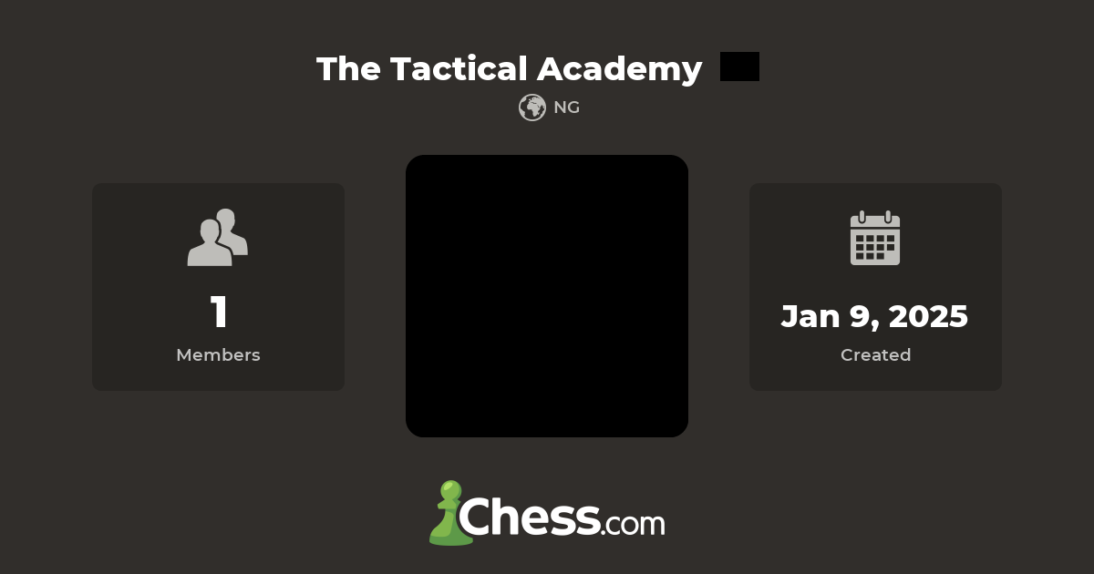The Tactical Academy - Chess Club - Chess.com