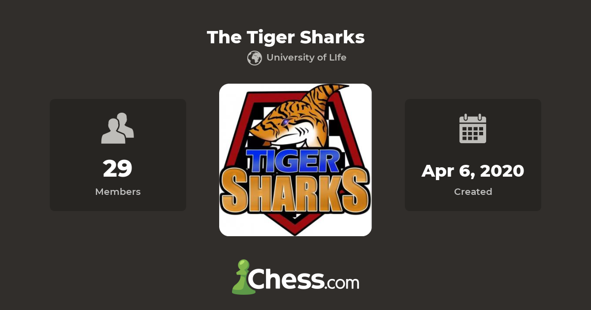The Tiger Sharks - Chess Club - Chess.com