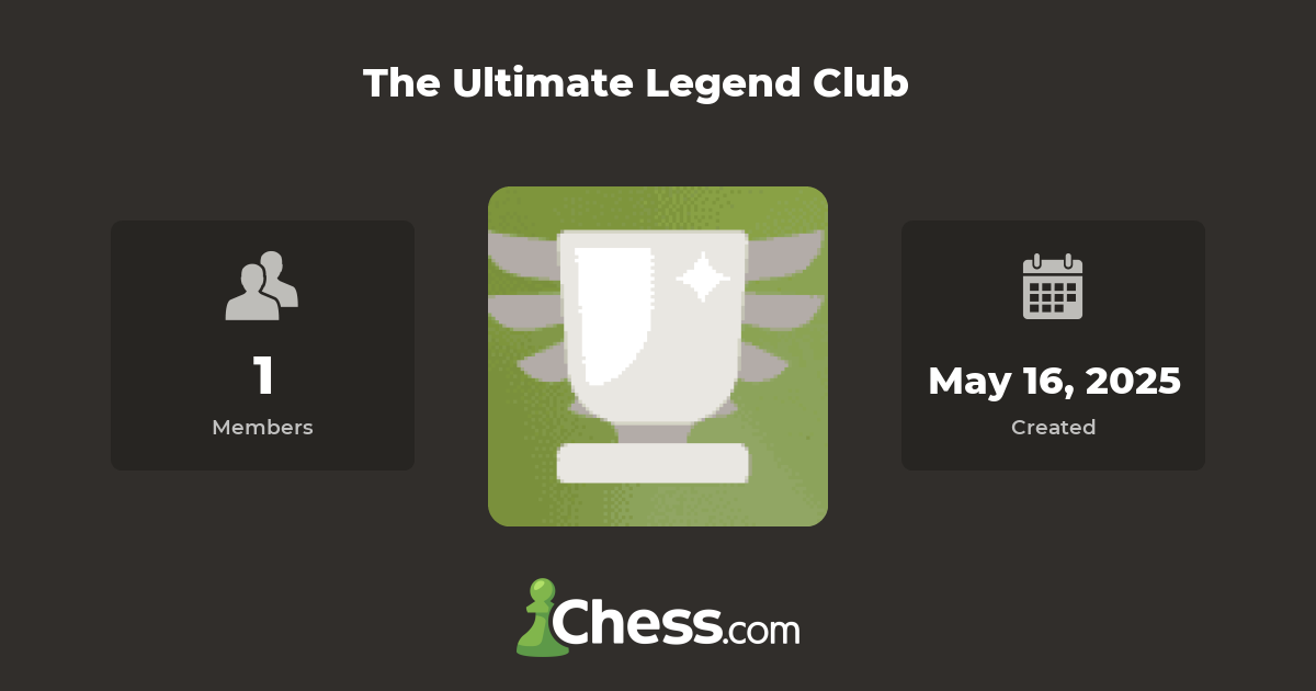 The Ultimate Legend Club - Chess Club - Chess.com