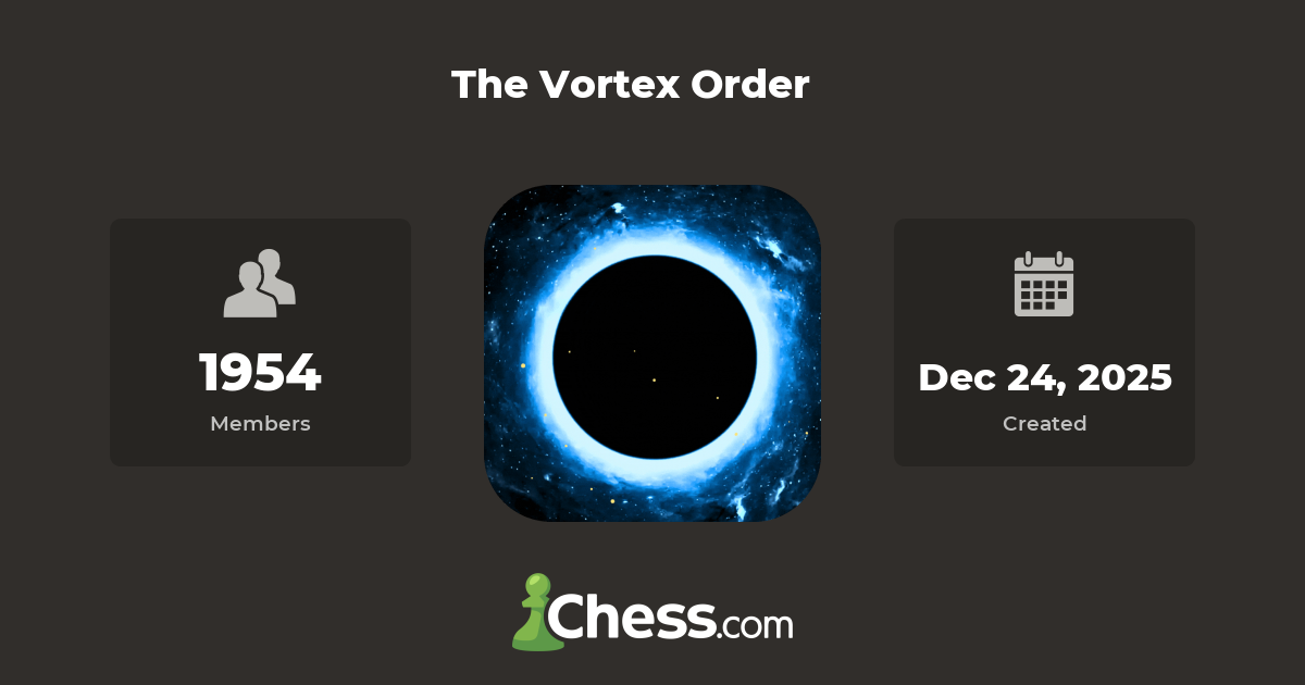 The Vortex Order - Chess Club - Chess.com