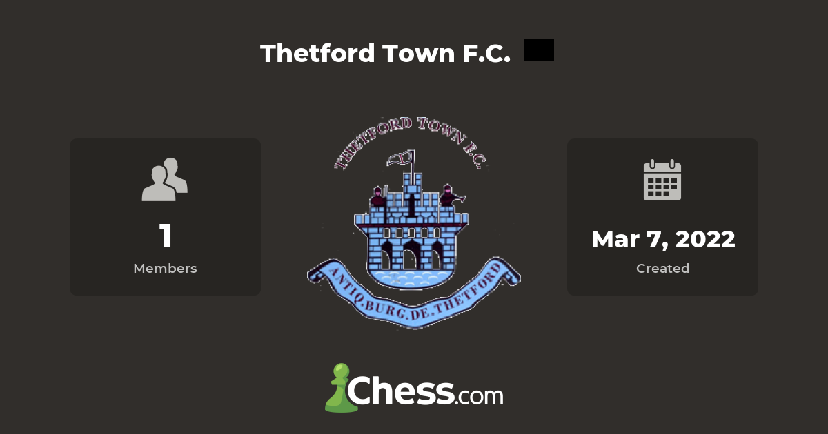 Thetford Town F.C. - Chess Club - Chess.com
