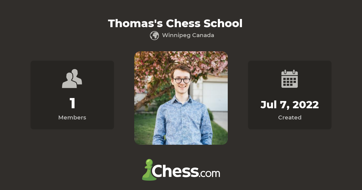 Thomas's Chess School - Chess Club - Chess.com