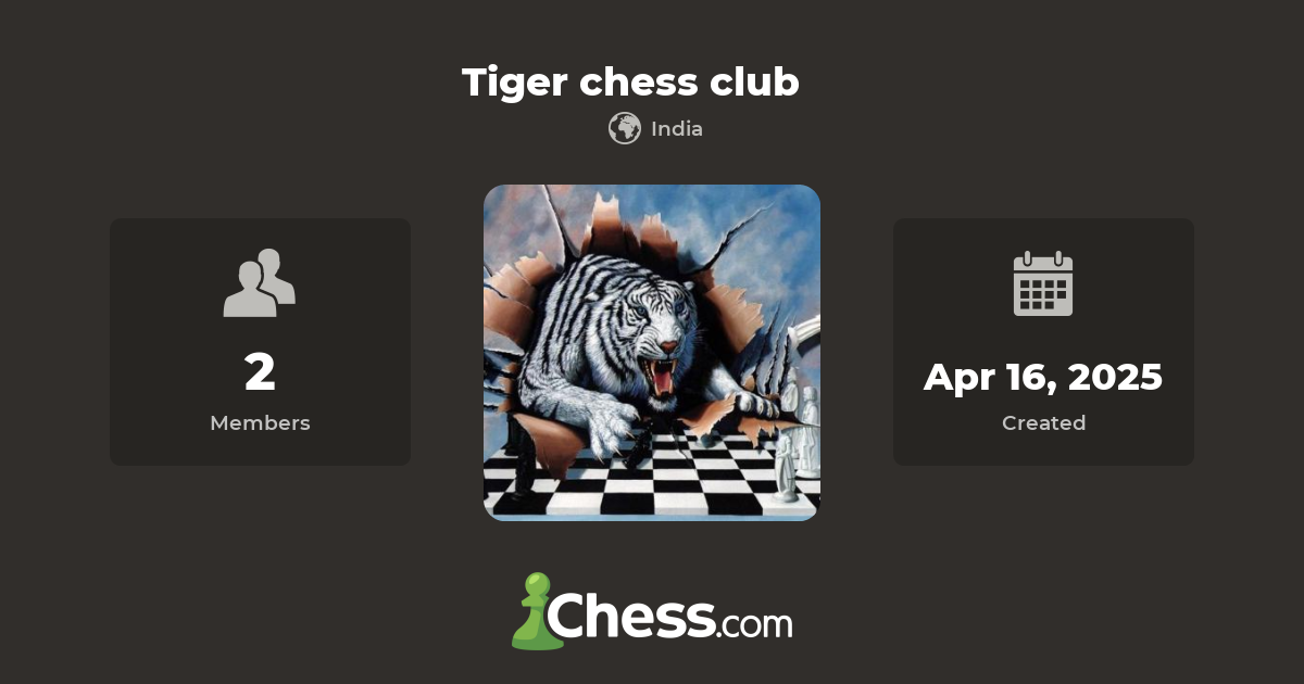 Tiger chess club - Chess Club - Chess.com