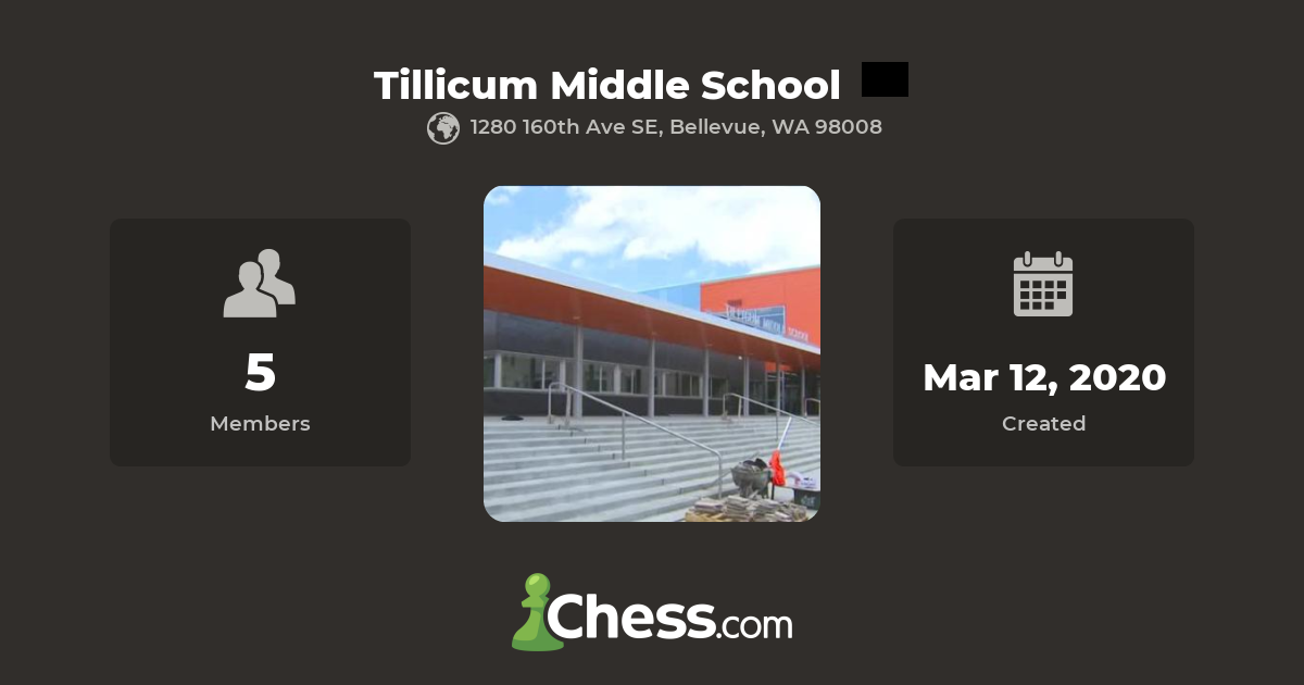 Tillicum Middle School - Chess Club - Chess.com