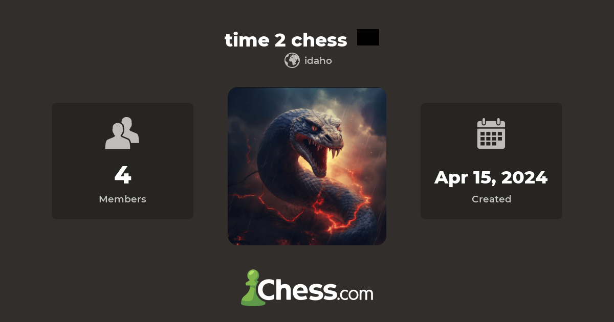 time 2 chess - Chess Club - Chess.com