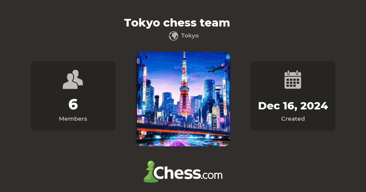 Tokyo chess team - Chess Club - Chess.com