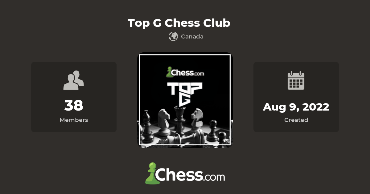 Top G Chess Club - Chess Club - Chess.com