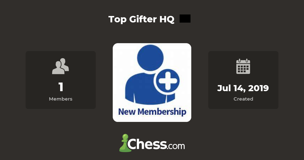 Top Gifter HQ - Chess Club - Chess.com