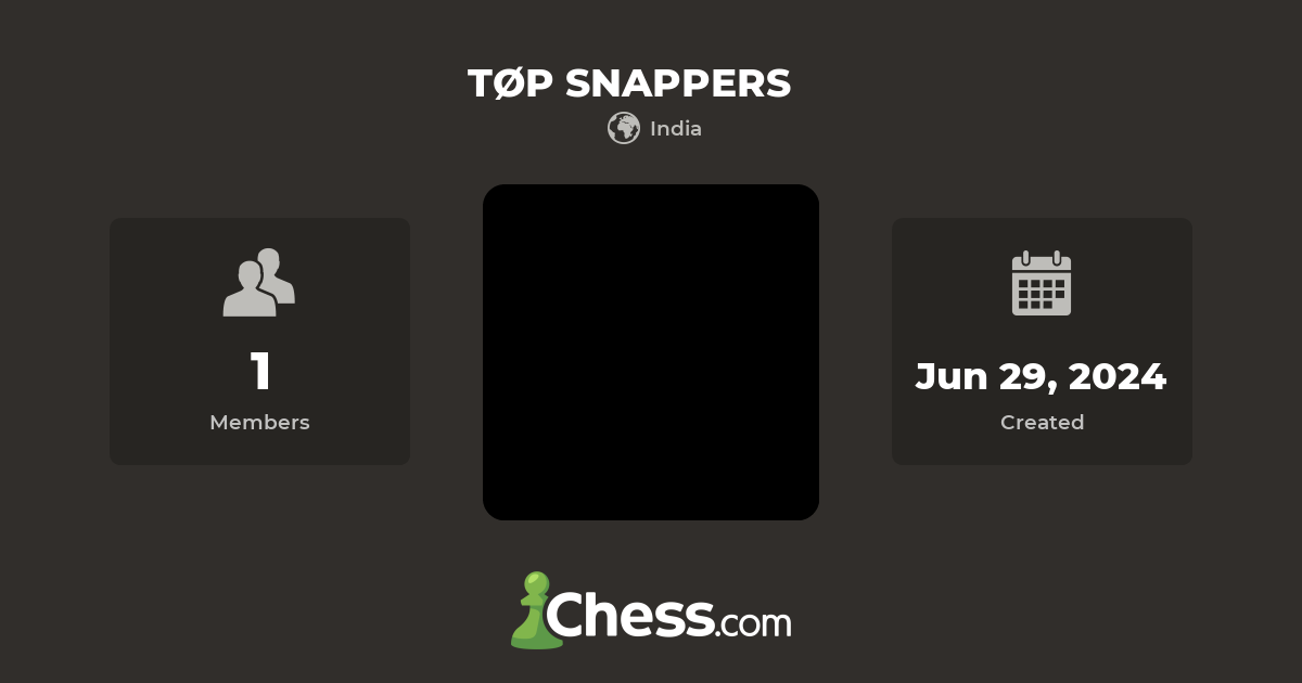 TØP SNAPPERS - Chess Club - Chess.com