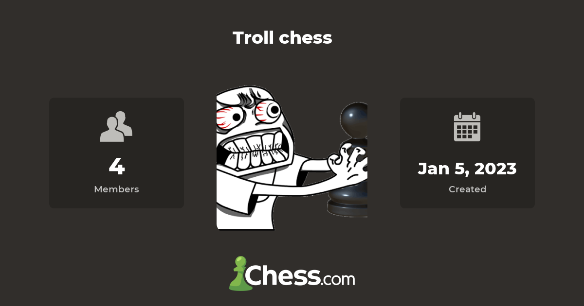 Troll chess - Chess Club - Chess.com