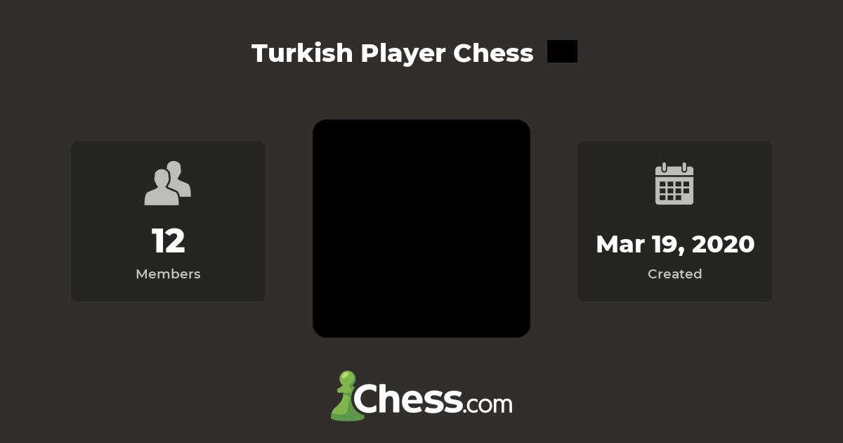Turkish Player Chess - Chess Club - Chess.com