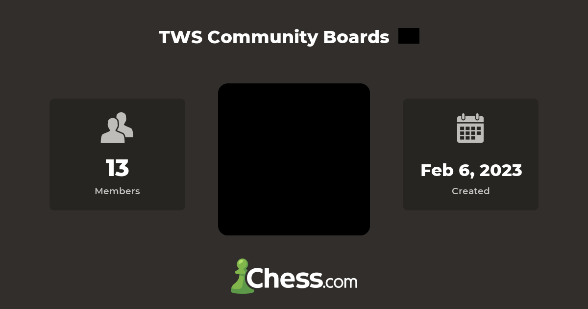 TWS Community Boards - Chess Club - Chess.com