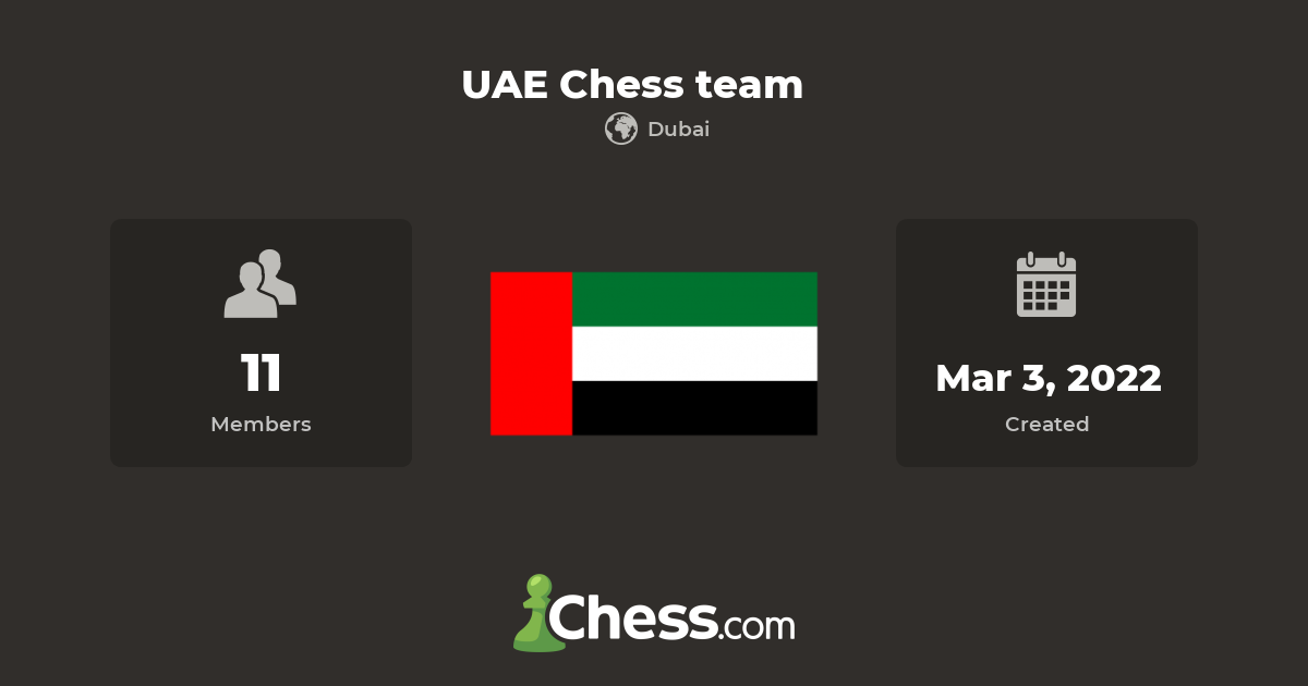 UAE Chess team - Chess Club - Chess.com