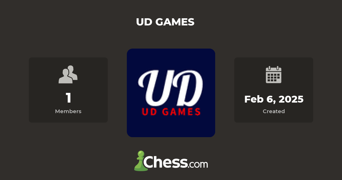 UD GAMES - Chess Club - Chess.com