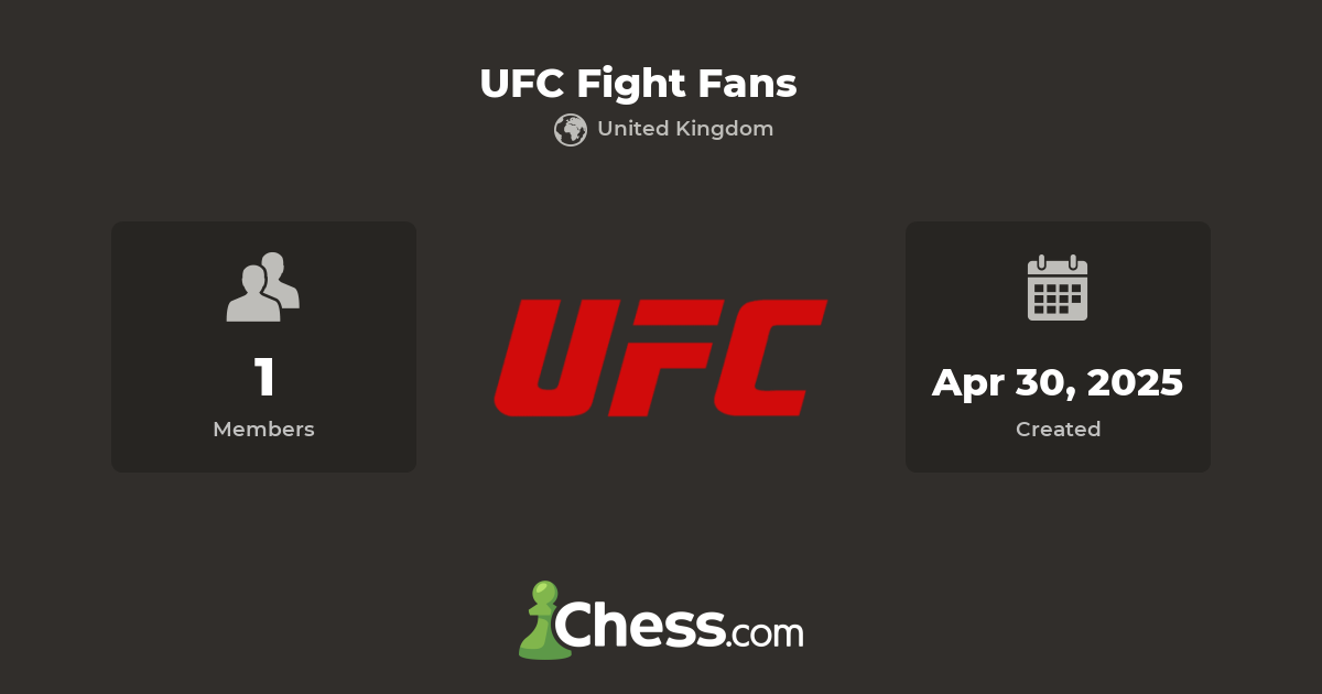 UFC Fight Fans - Chess Club - Chess.com