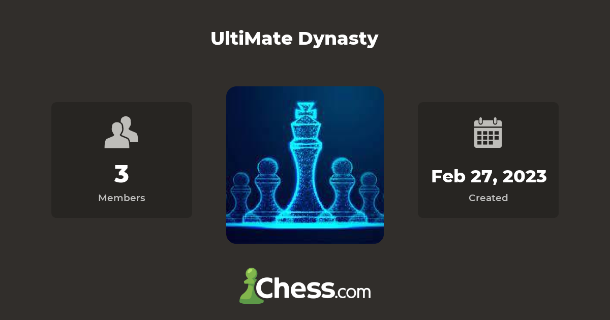 UltiMate Dynasty - Chess Club - Chess.com