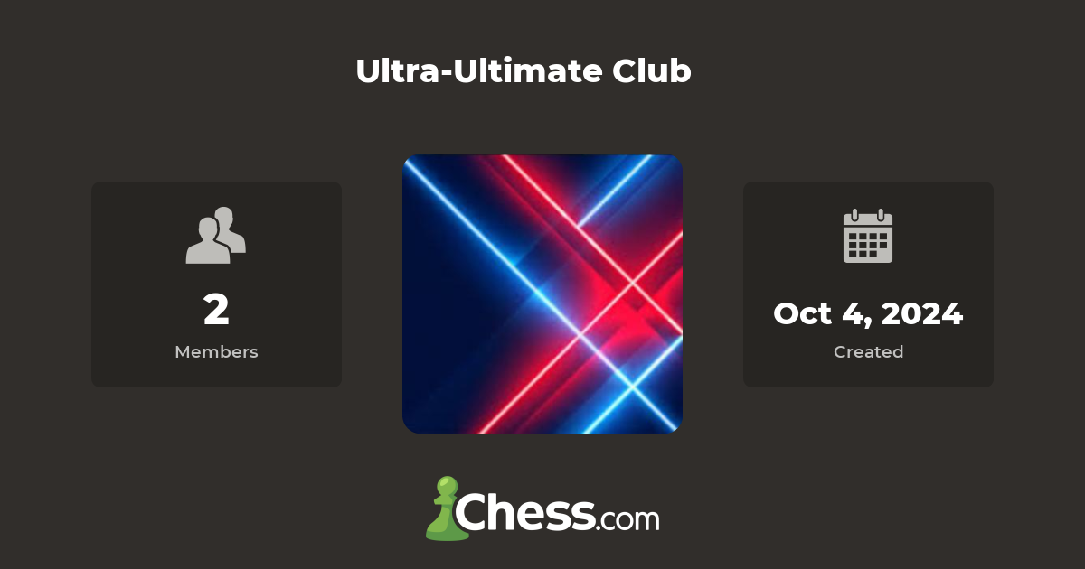 Ultra-Ultimate Club - Chess Club - Chess.com