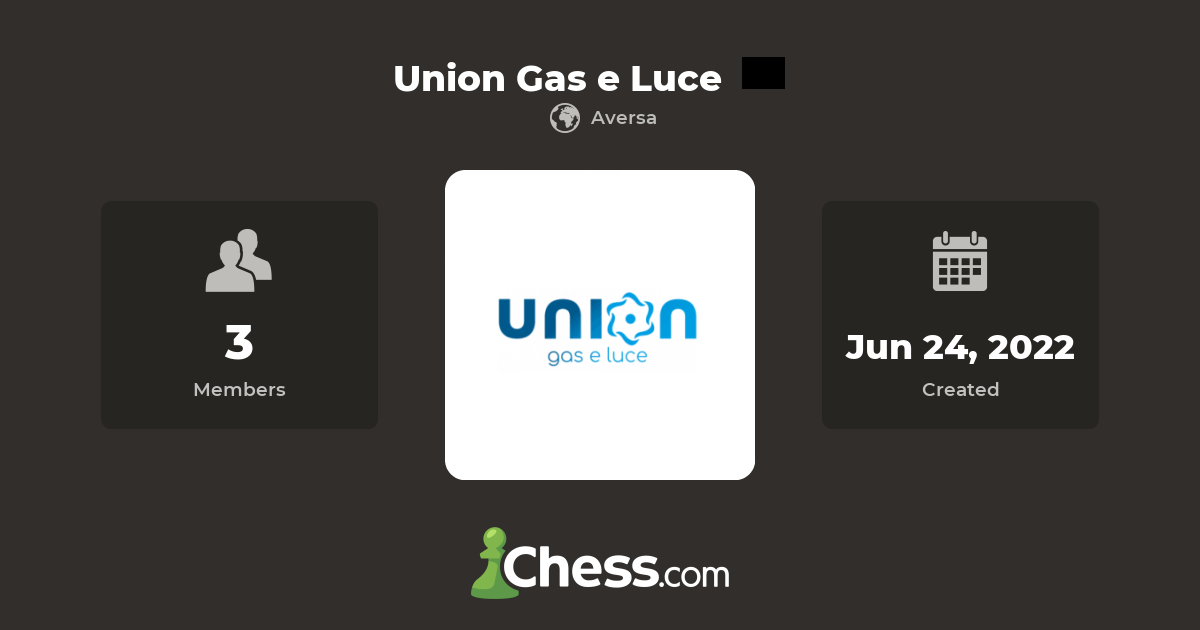 Union Gas e Luce - Chess Club - Chess.com
