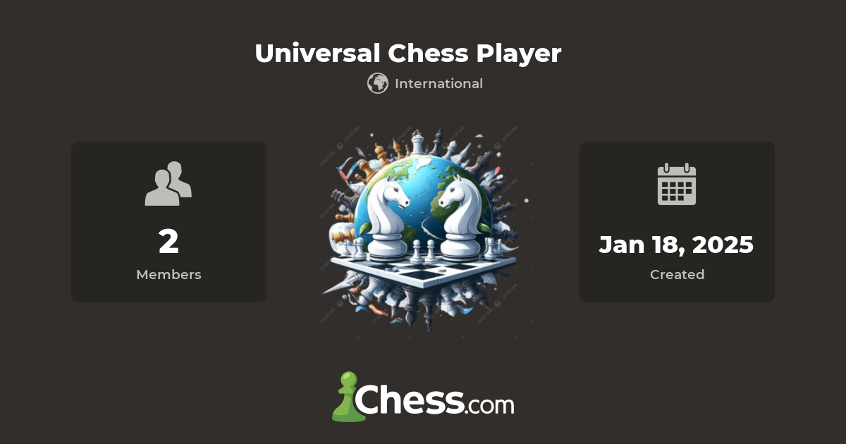 Universal Chess Player - Chess Club - Chess.com