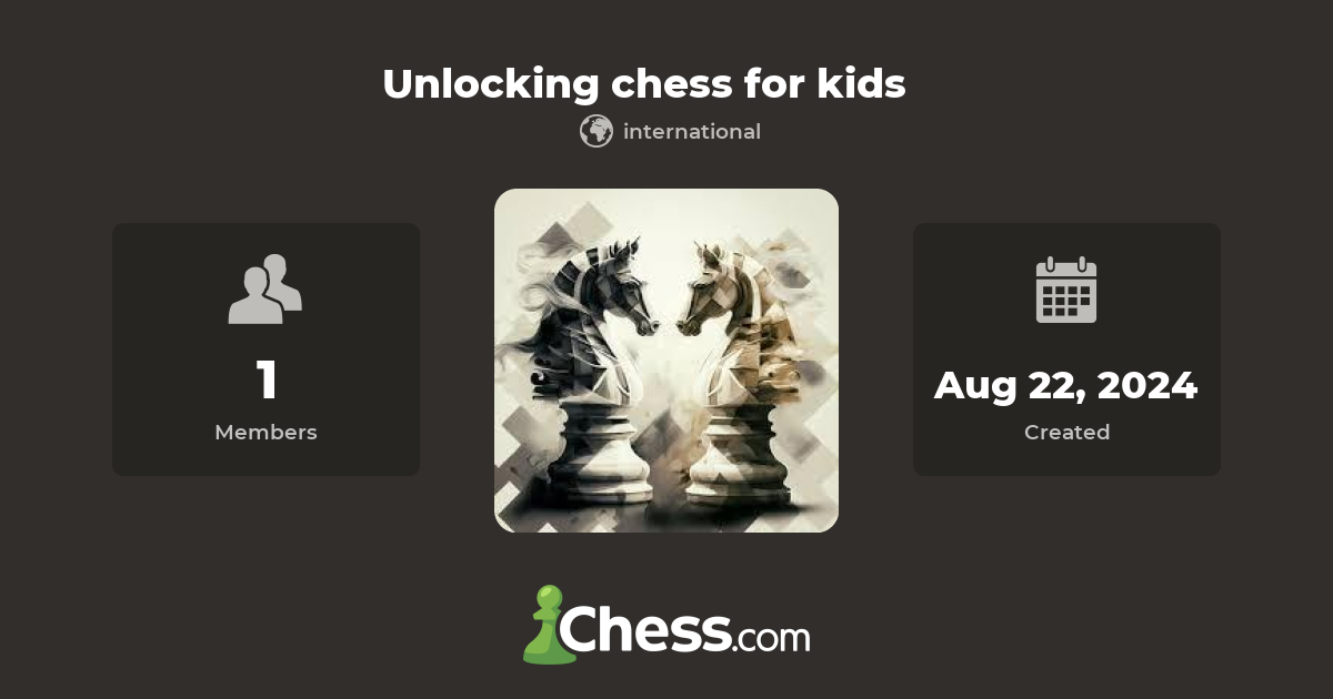 Unlocking chess for kids - Chess Club - Chess.com