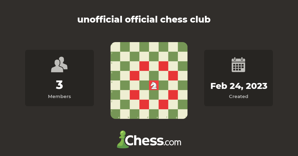 unofficial official chess club - Chess Club - Chess.com