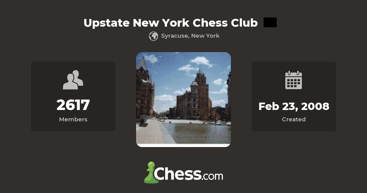 Upstate New York Chess Club - Chess Club - Chess.com