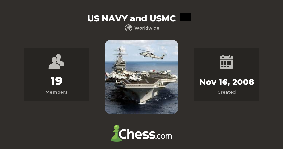 US NAVY and USMC - Chess Club - Chess.com