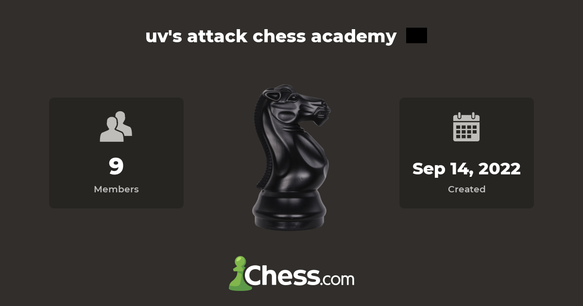 uv's attack chess academy - Chess Club - Chess.com