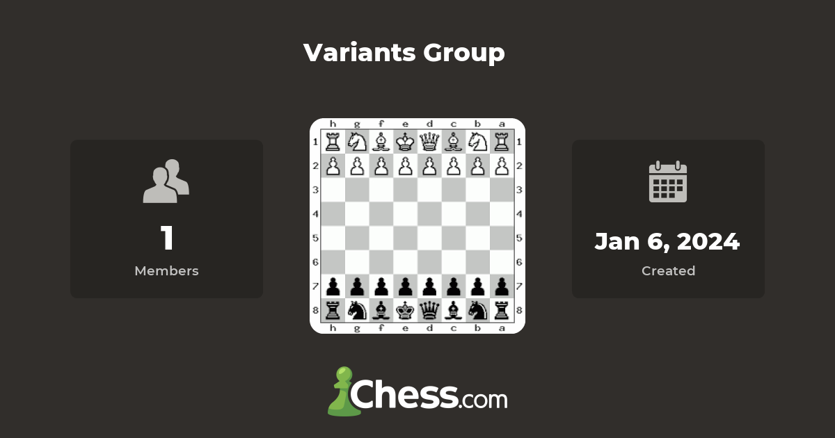 Variants Group - Chess Club - Chess.com