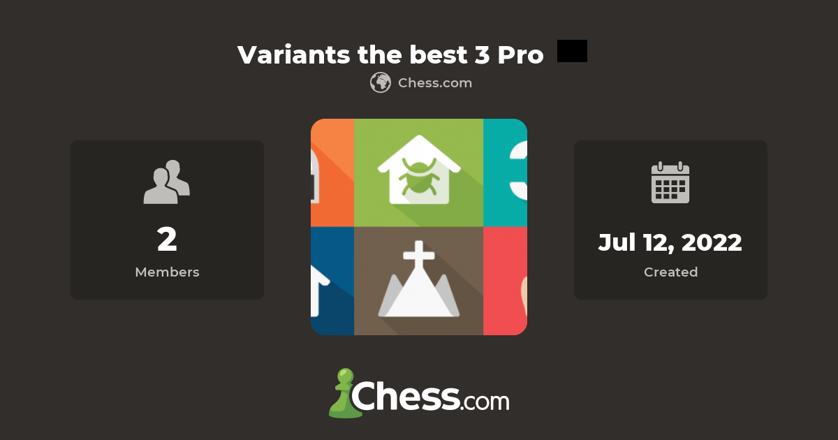 Variants the best 3 Pro - Chess Club - Chess.com