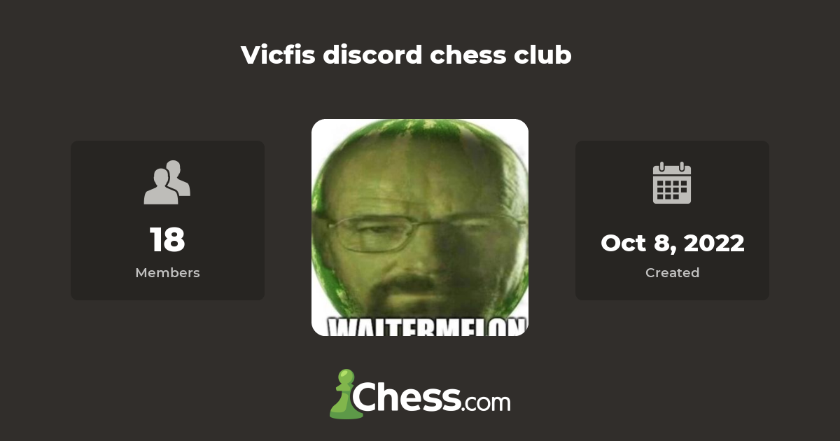 Vicfis discord chess club - Chess Club - Chess.com