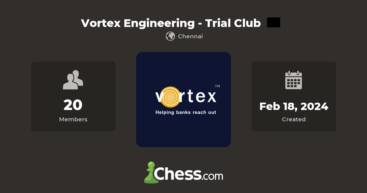 Vortex Engineering - Trial Club - Chess Club - Chess.com