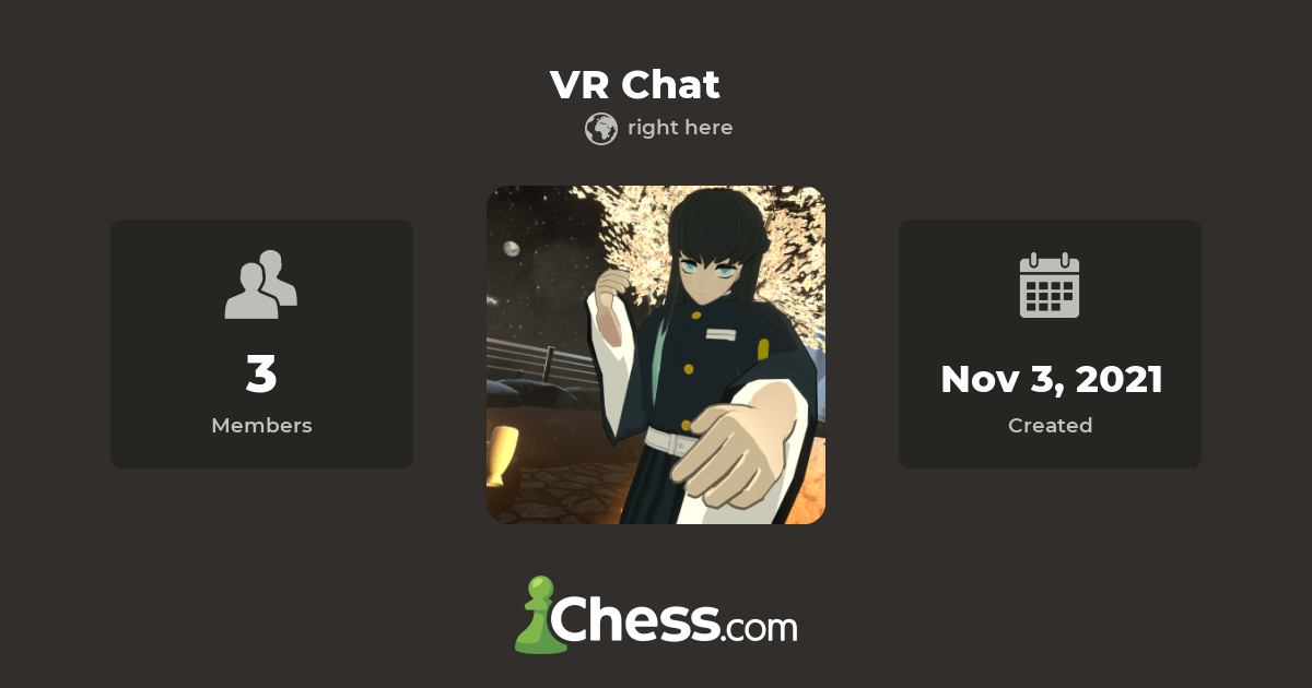 VR Chat - Chess Club - Chess.com