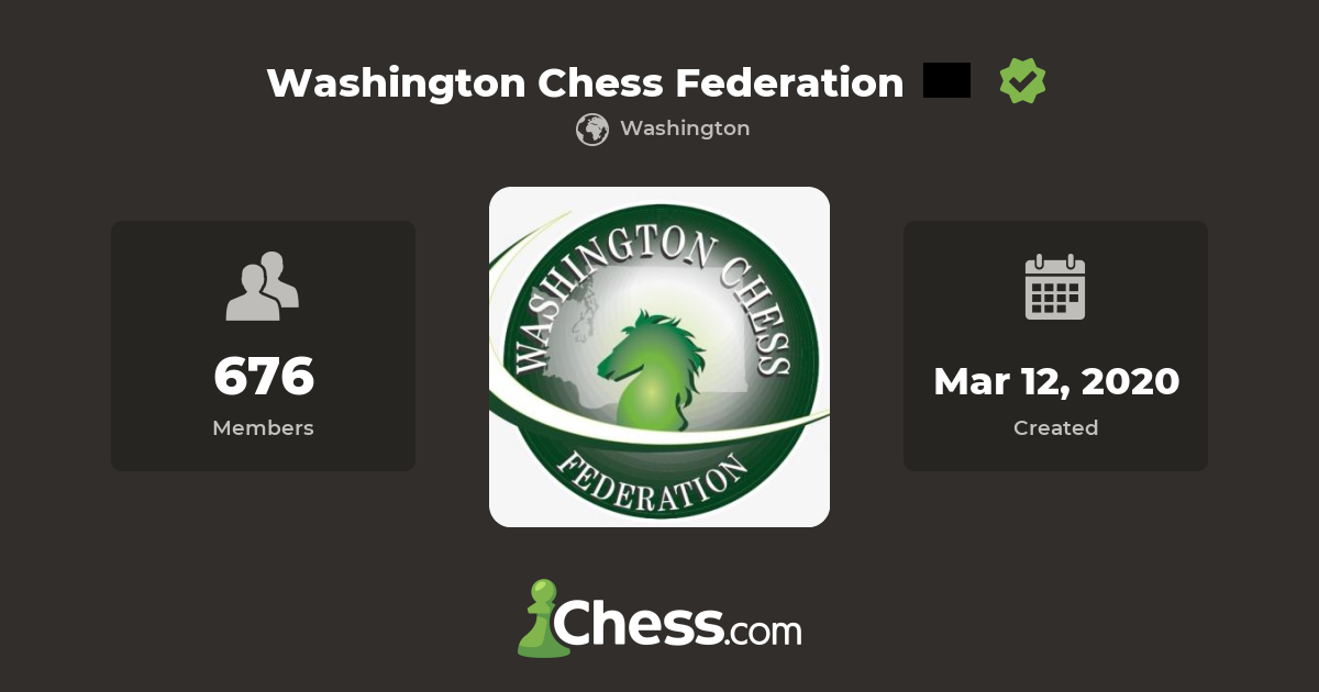 Washington Chess Federation - Chess Club - Chess.com