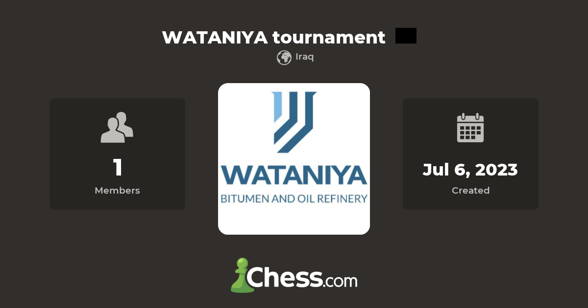 WATANIYA tournament - Chess Club - Chess.com
