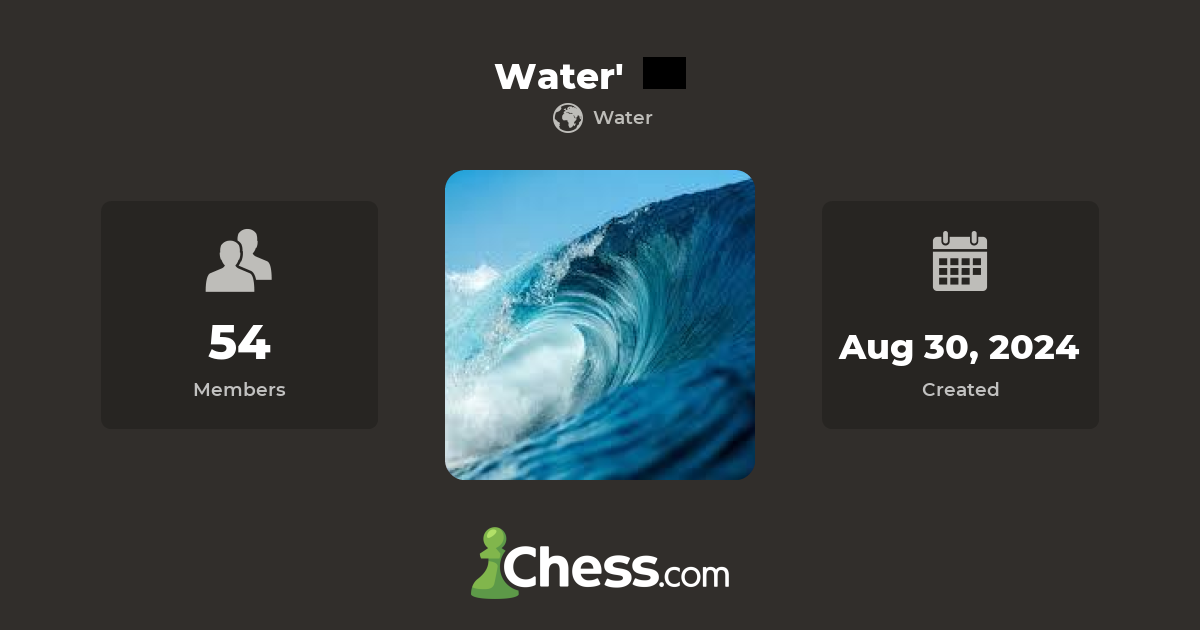 Water' - Chess Club - Chess.com