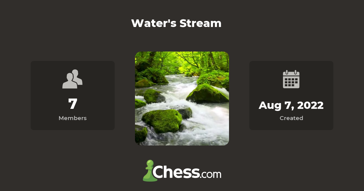Water's Stream - Chess Club - Chess.com