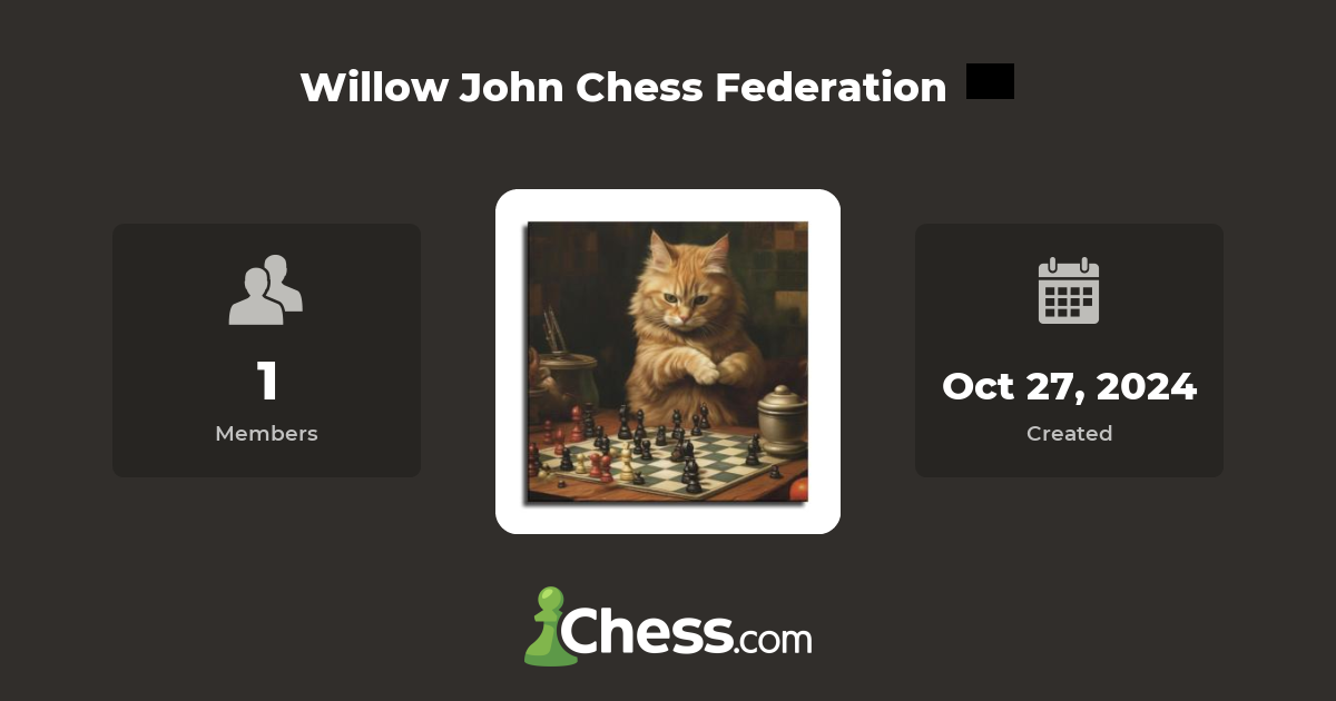 Willow John Chess Federation - Chess Club - Chess.com