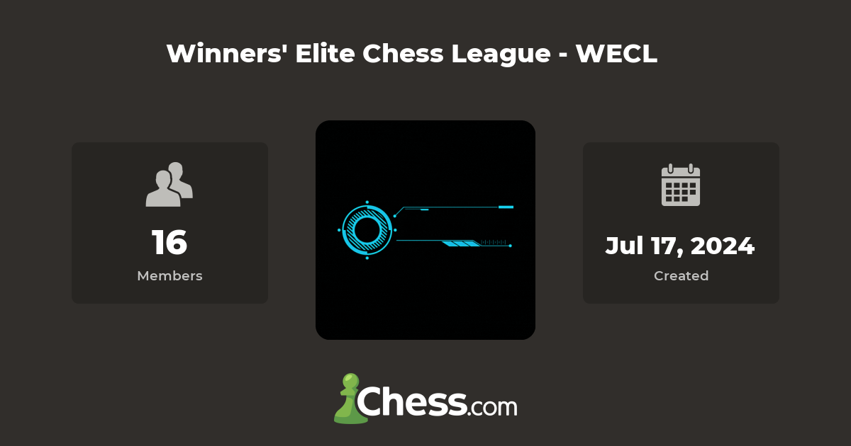 Winners' Elite Chess League - WECL - Chess Club - Chess.com