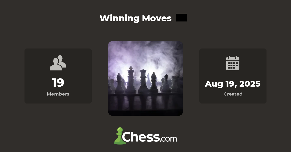 Winning Moves - Chess Club - Chess.com