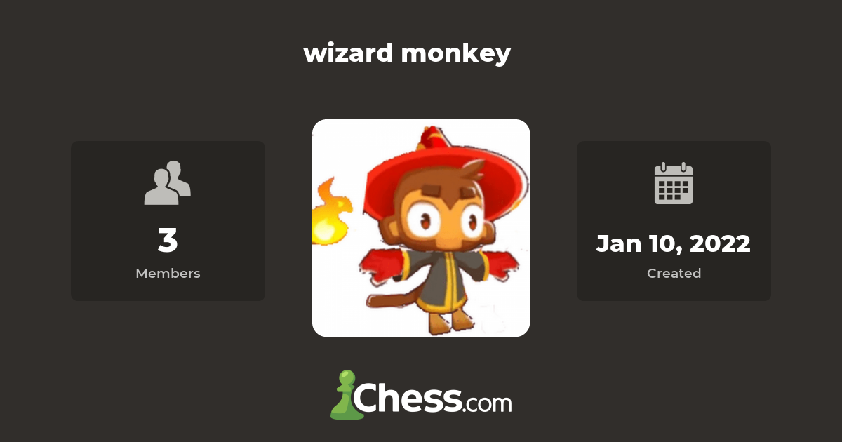 wizard monkey - Chess Club - Chess.com