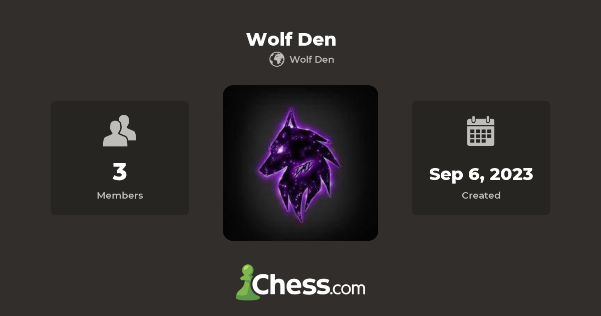 Wolf Den - Chess Club - Chess.com