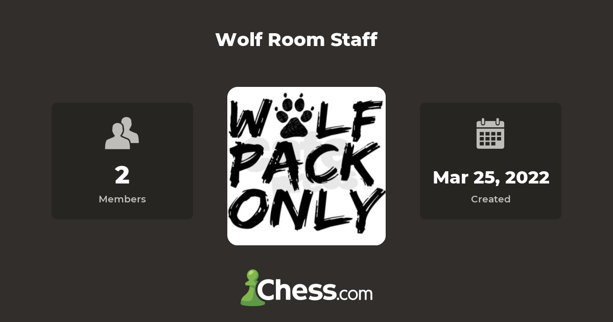 Wolf Room Staff - Chess Club - Chess.com